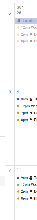 Google Calendar's desktop site can now show week numbers
