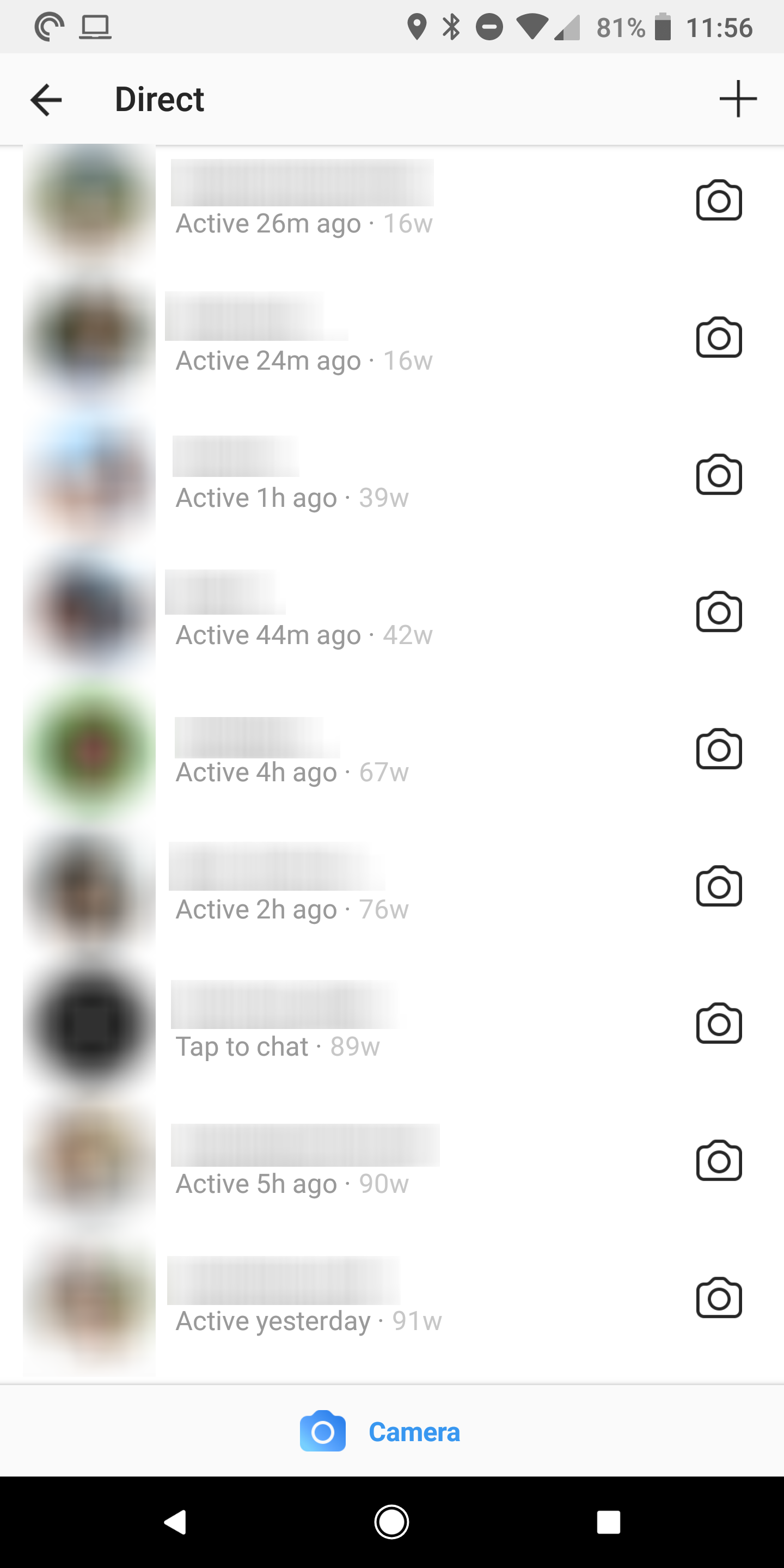 Instagram starts showing activity status in direct messages