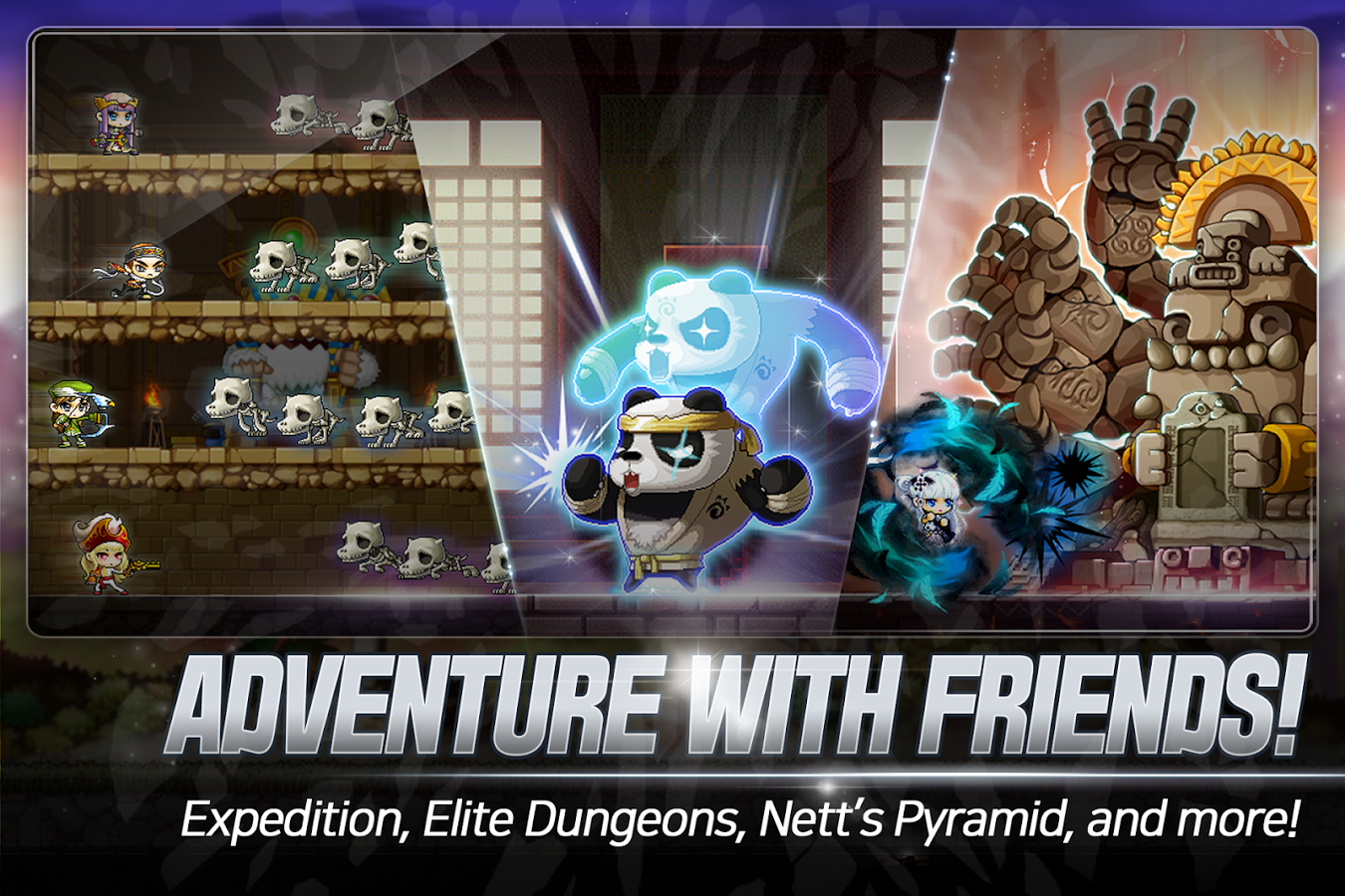 MapleStory M is available on the Play Store as an English language open ...