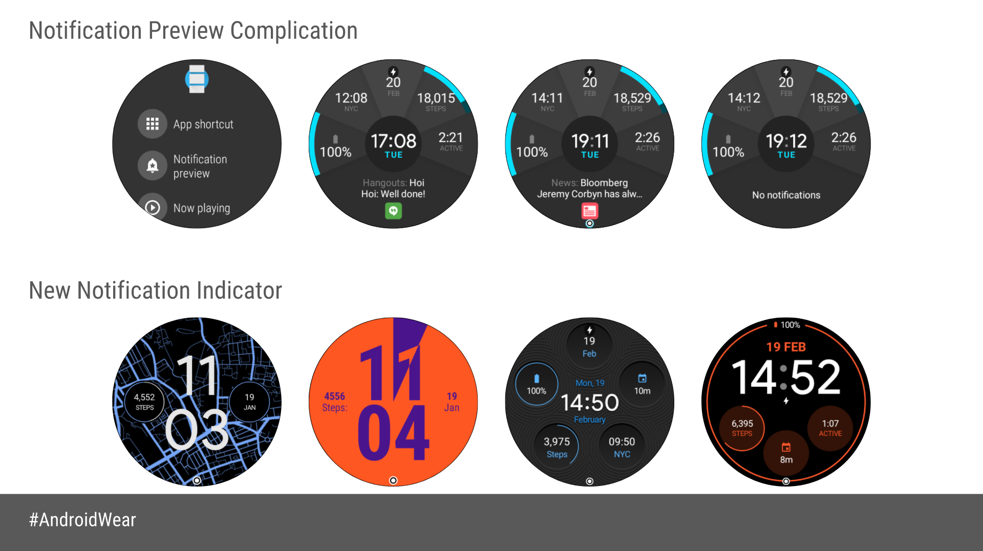 [Update: Rolling out now] Android Wear v2.9 will add unread notification counter and more