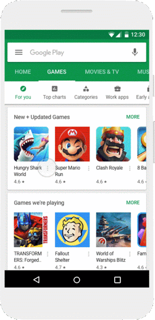 Google will start showing video ads on the Play Store