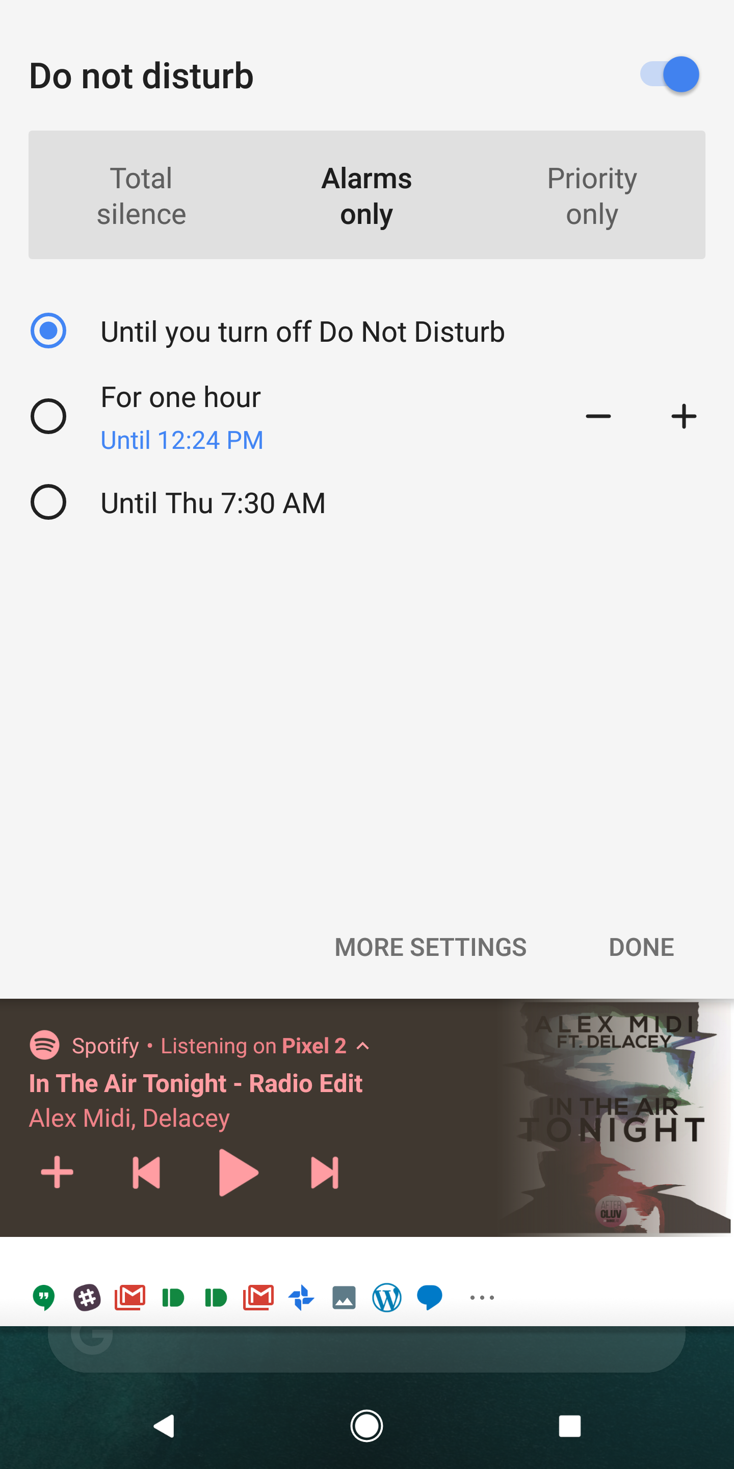 Android P feature spotlight: Do not disturb settings have been ...