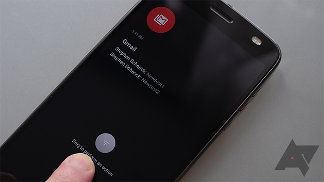 Moto Display update adds support for ungrouping notifications