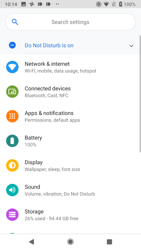 Android P feature spotlight: Time is now shown on the left side of the status bar