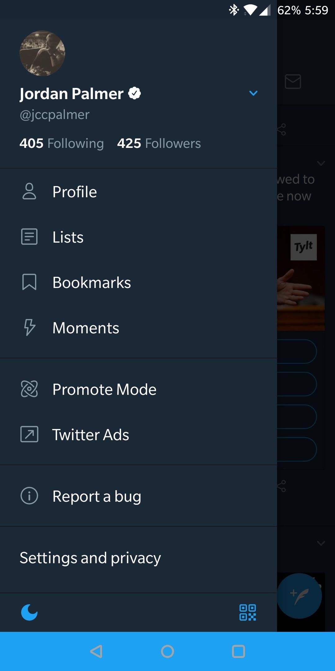 30 Android apps with dark themes that are easy on the eyes