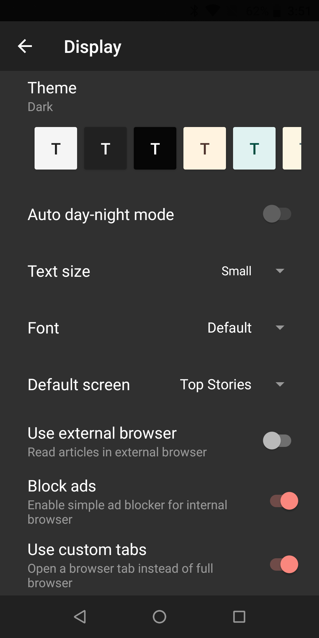30 Android apps with dark themes that are easy on the eyes