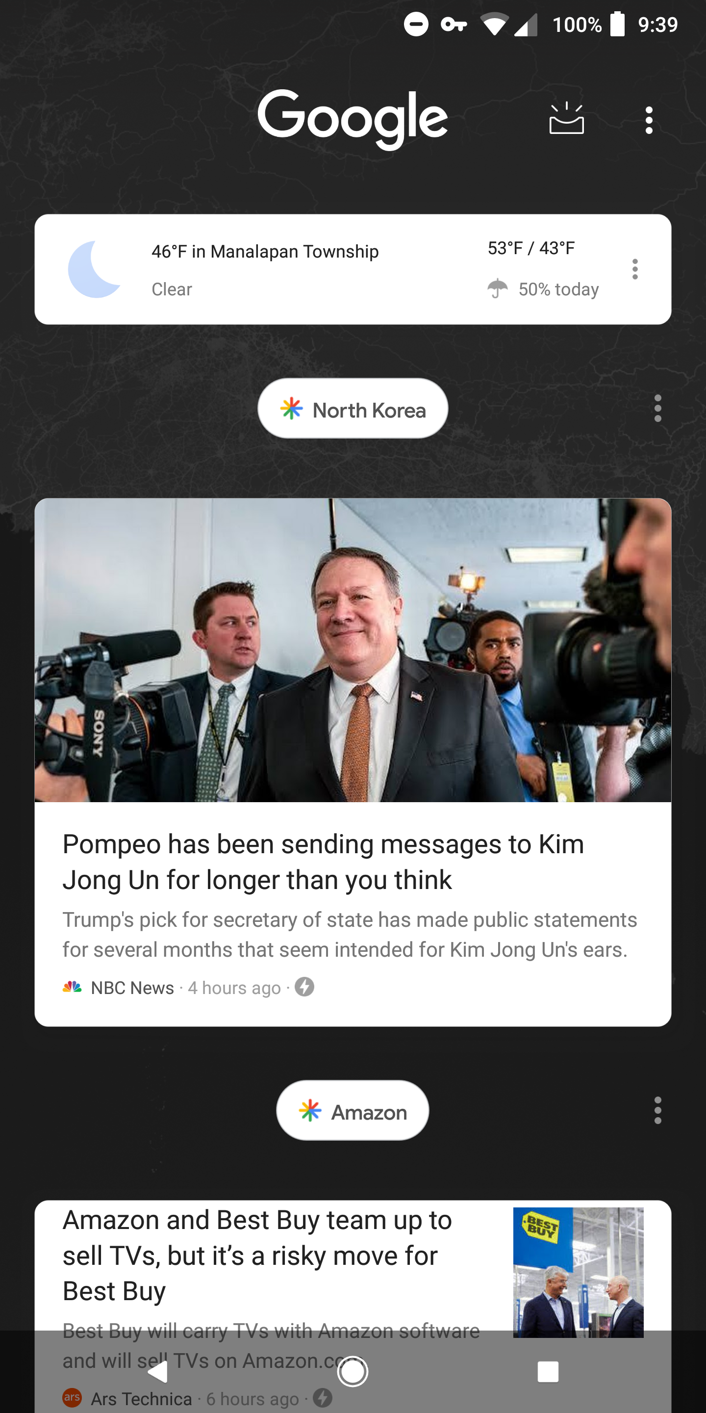 [Objectively terrible] Google Feed is testing a new design with large ...