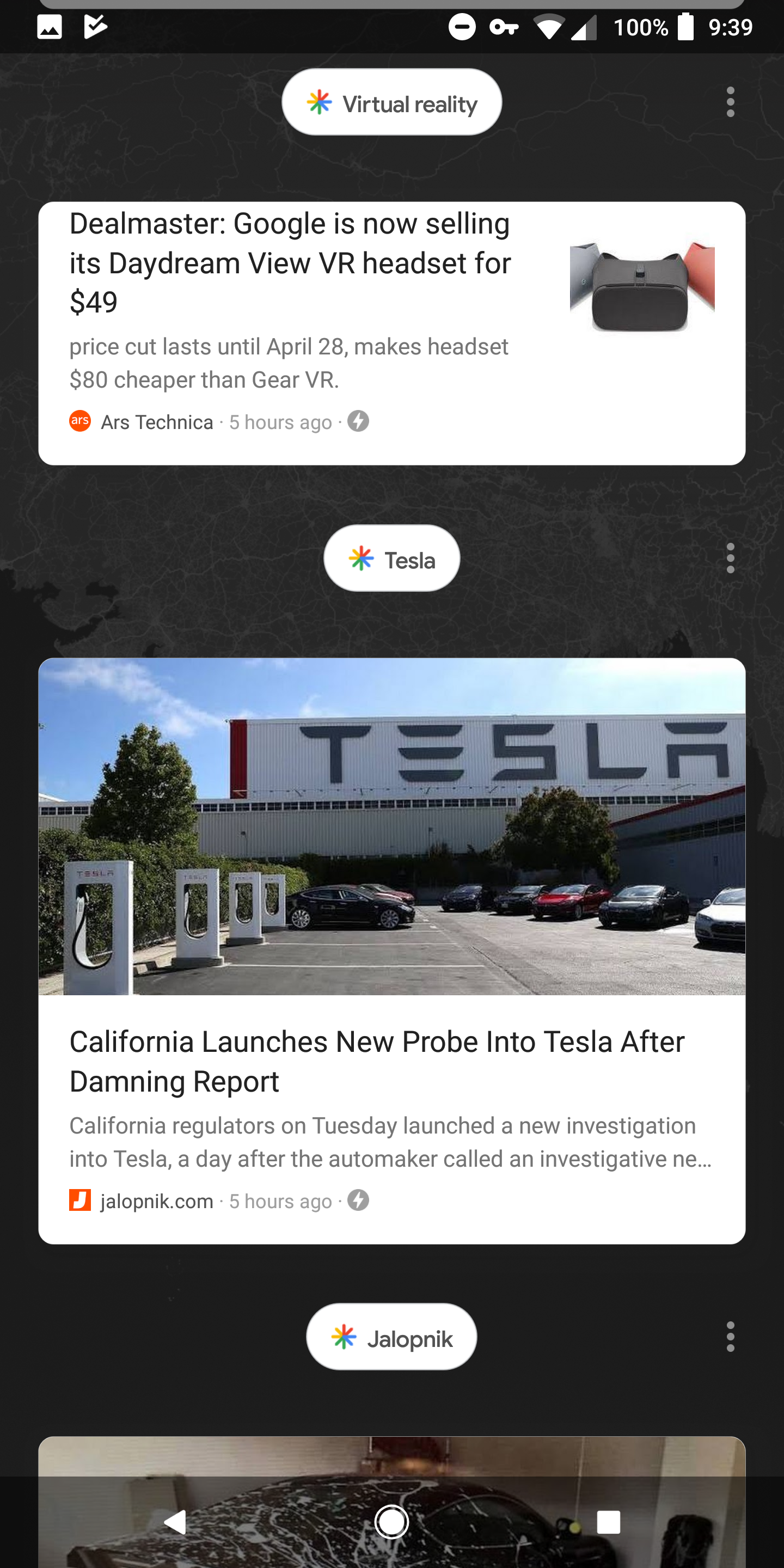 [Objectively terrible] Google Feed is testing a new design with large ...