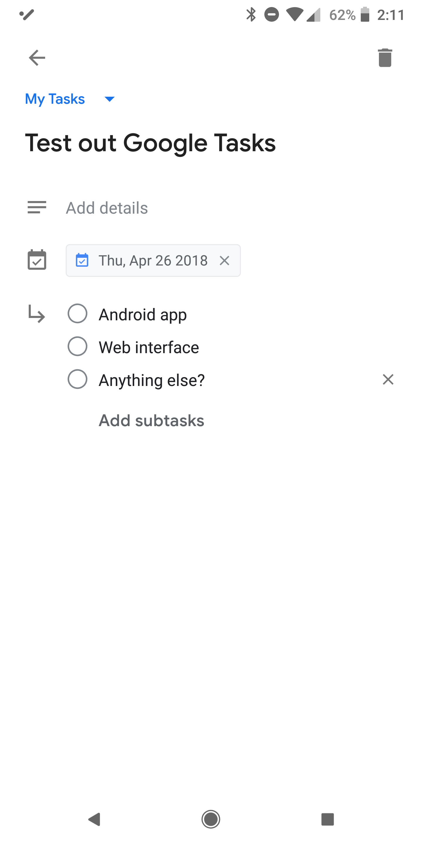 Hands-on with Google Tasks: Another beautiful but disjointed way to get ...