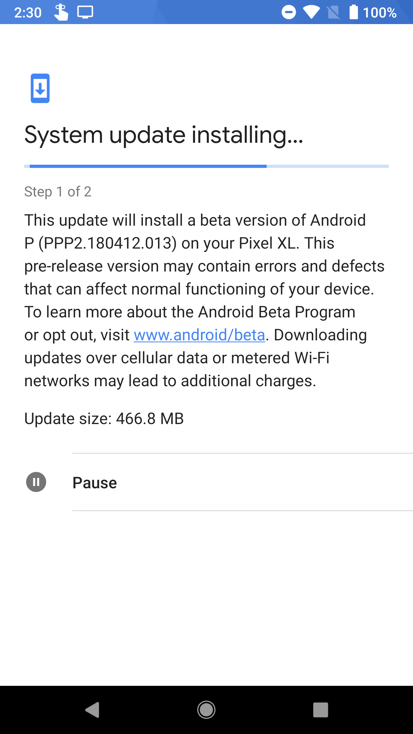 [Update: DP2 OTA rolling out] Android P Beta Program is now live