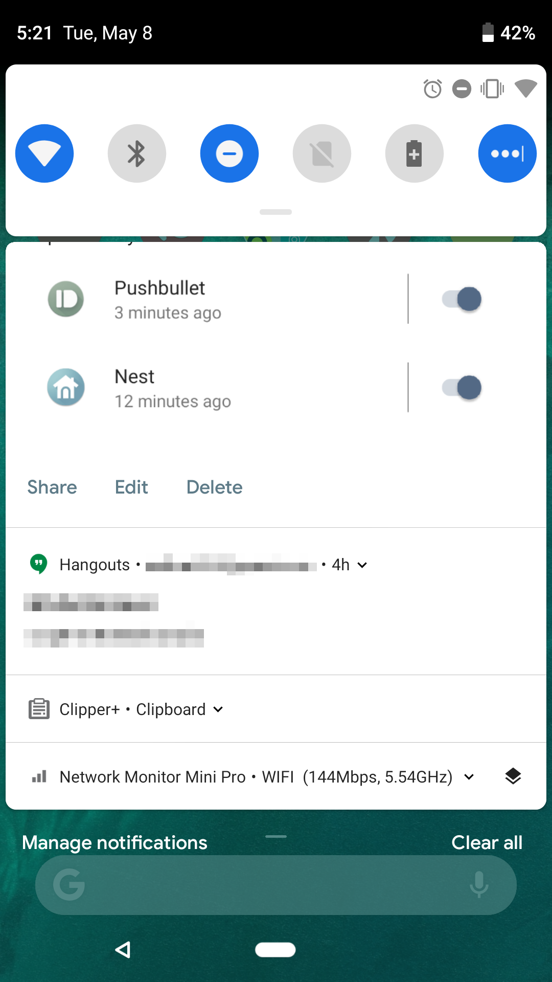 Android P DP2 adds 'Manage notifications' shortcut to the notification ...
