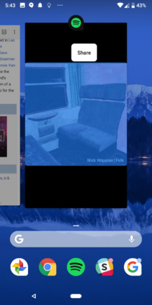 Android P's new Recents UI includes smart text selection, image sharing ...