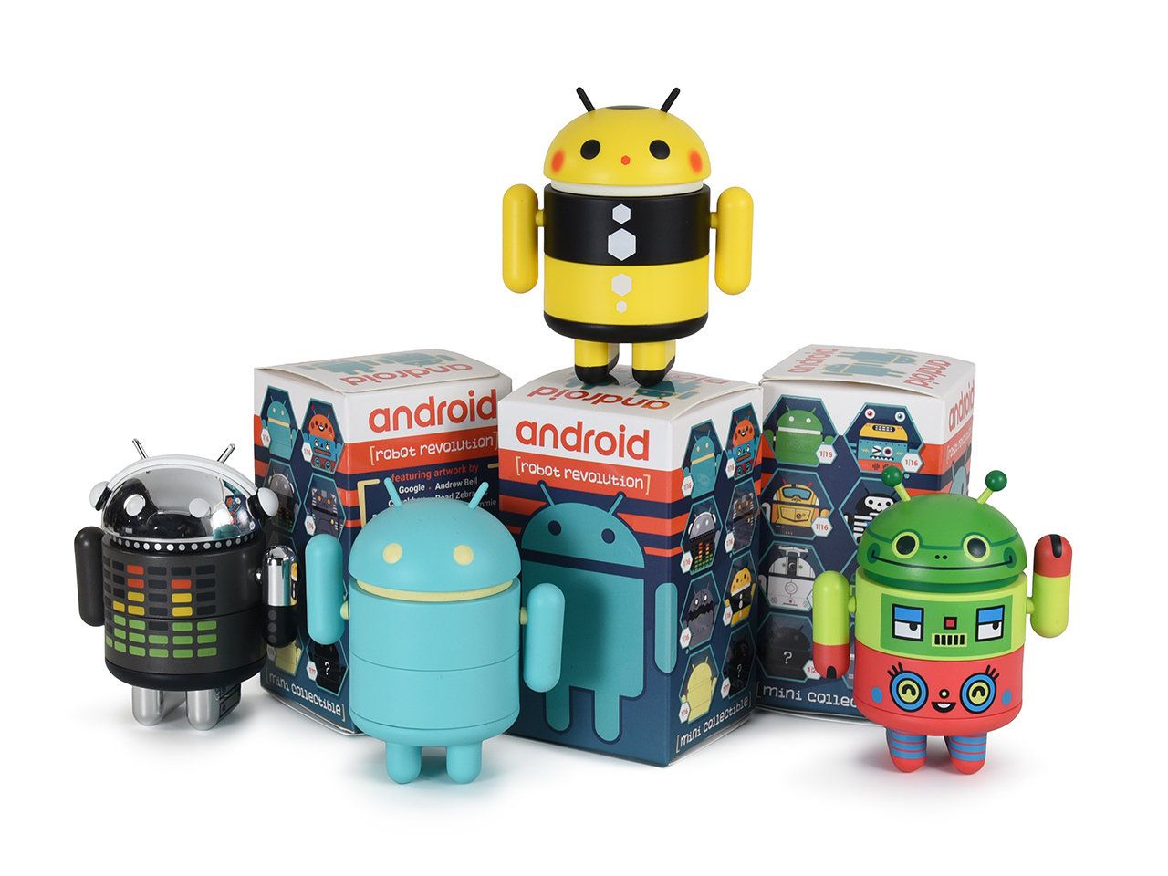 Dead Zebra's new Android Mini Robot Revolution figurines can be remixed ...
