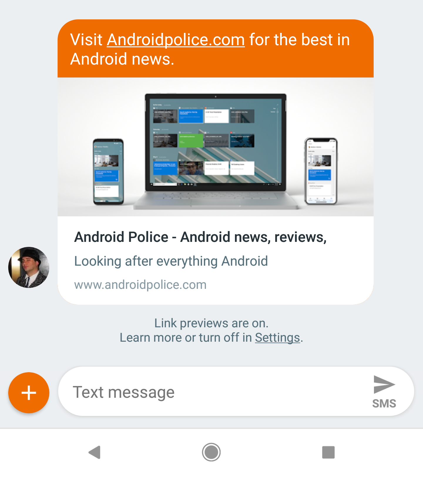 Android Messages v3.2 adds link previews, prepares dark mode and ...