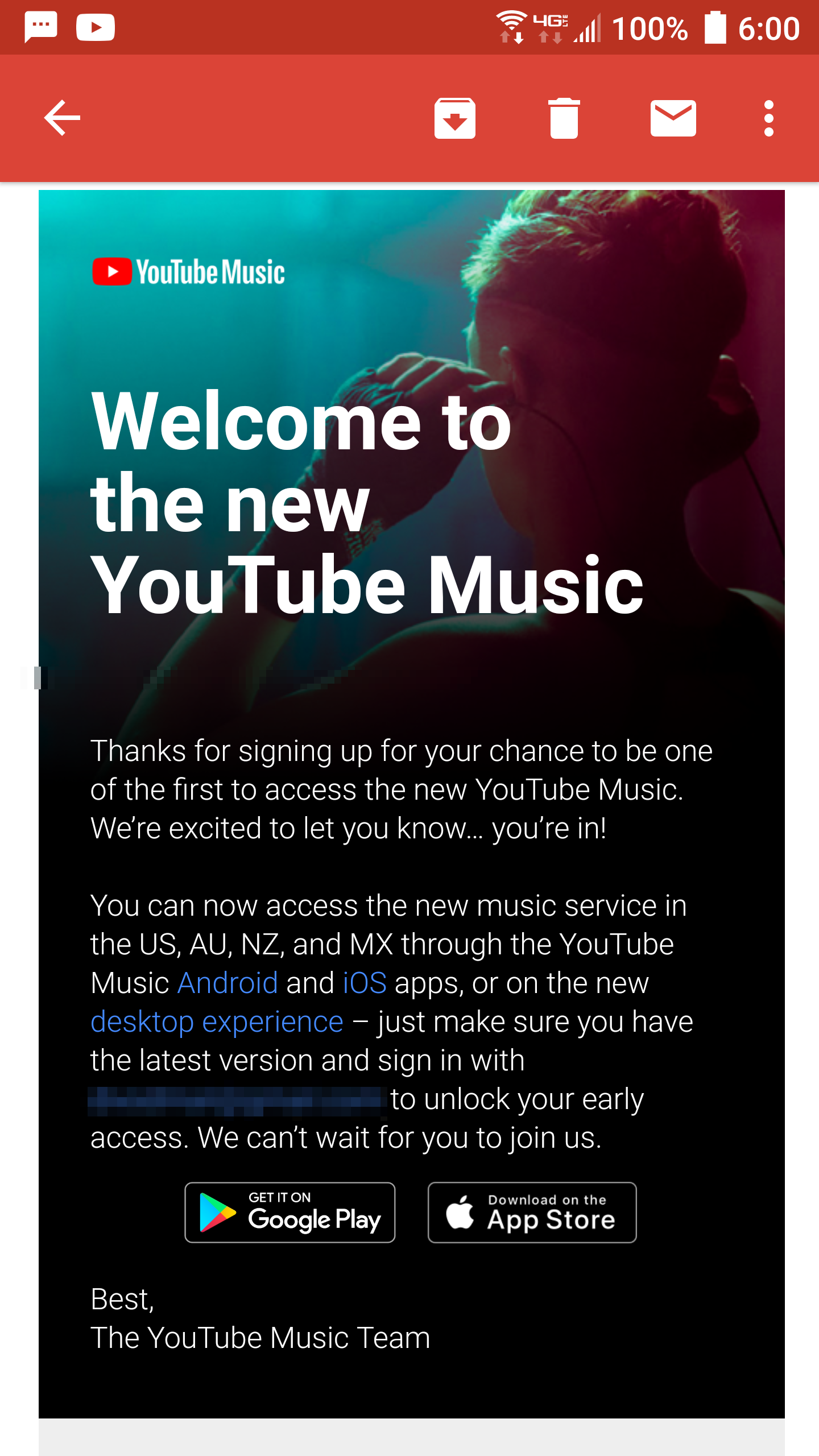 YouTube Music's web player is going live for more people