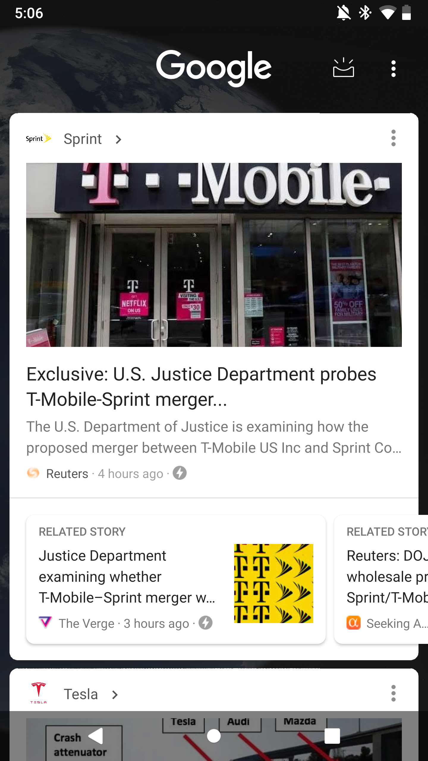 Android P DP3 makes app drawer and Google Feed backgrounds much darker
