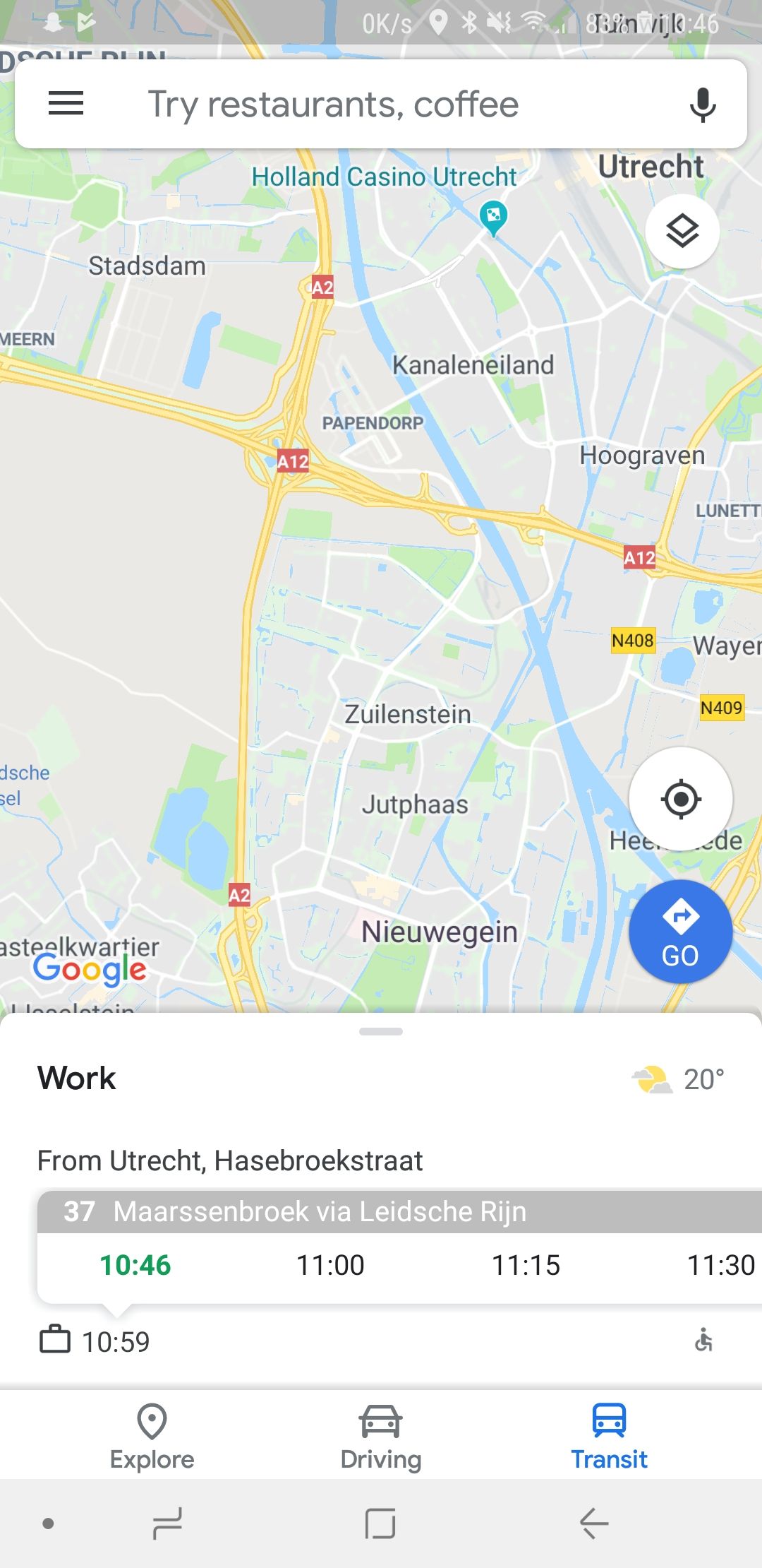 [Update: New layer chooser] Google Maps with extensive Material ...