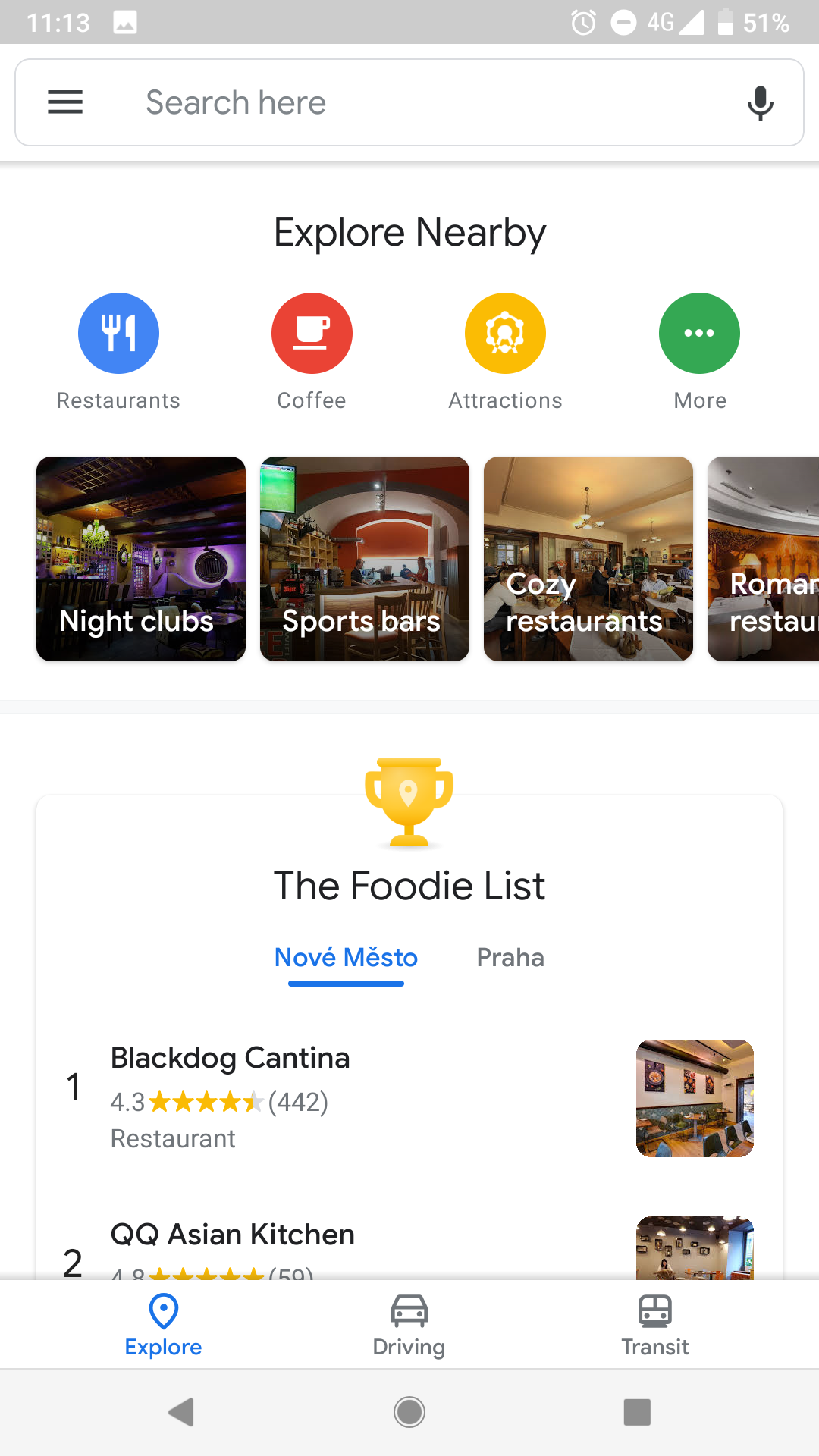 [Update: New layer chooser] Google Maps with extensive Material ...