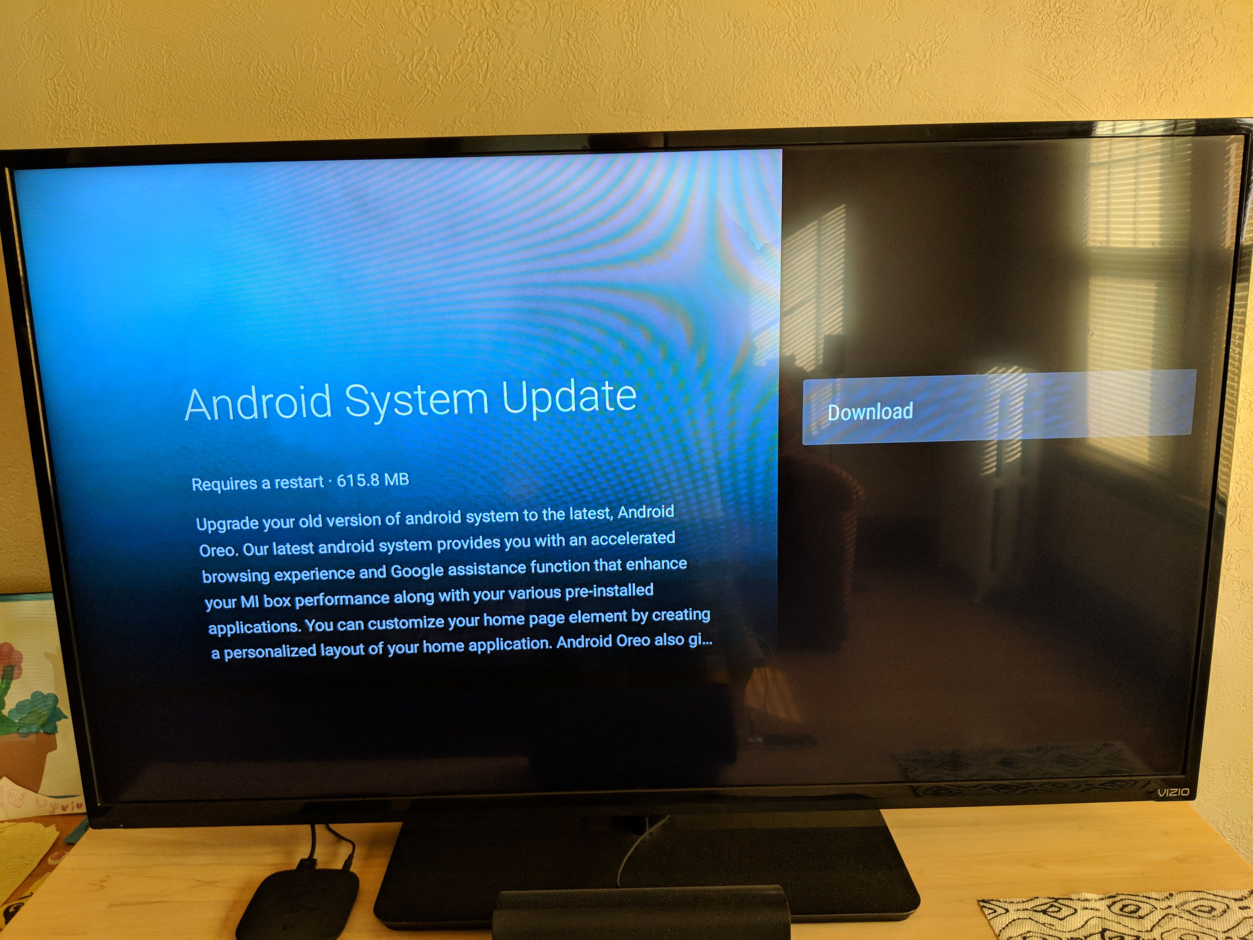 Xiaomi Mi Box receiving Android 8.0 Oreo update