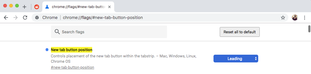 Google is testing different placements for the new-tab button in Chrome ...