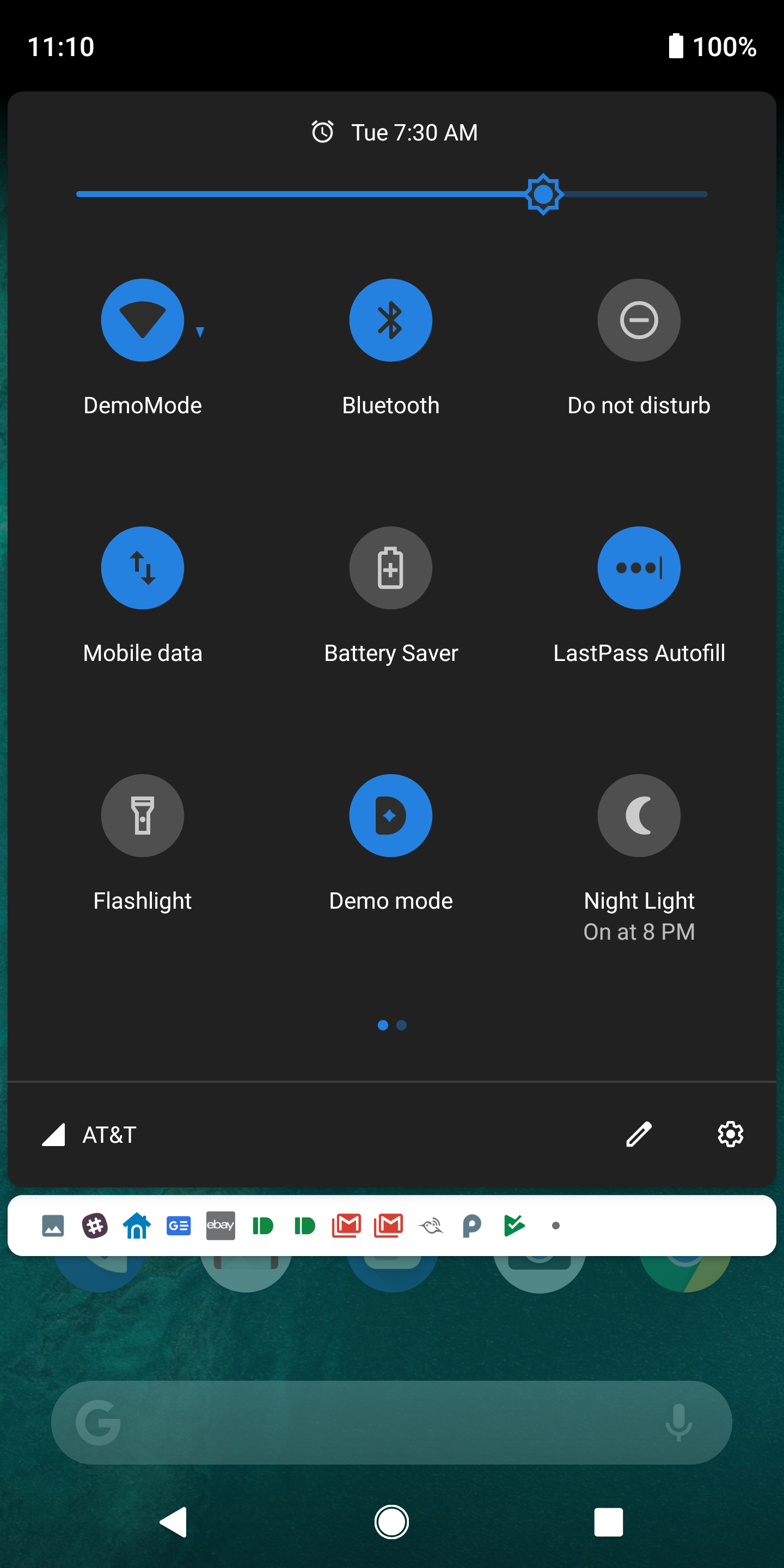 Manual toggle for dark and light launcher themes debuts in Android P DP4
