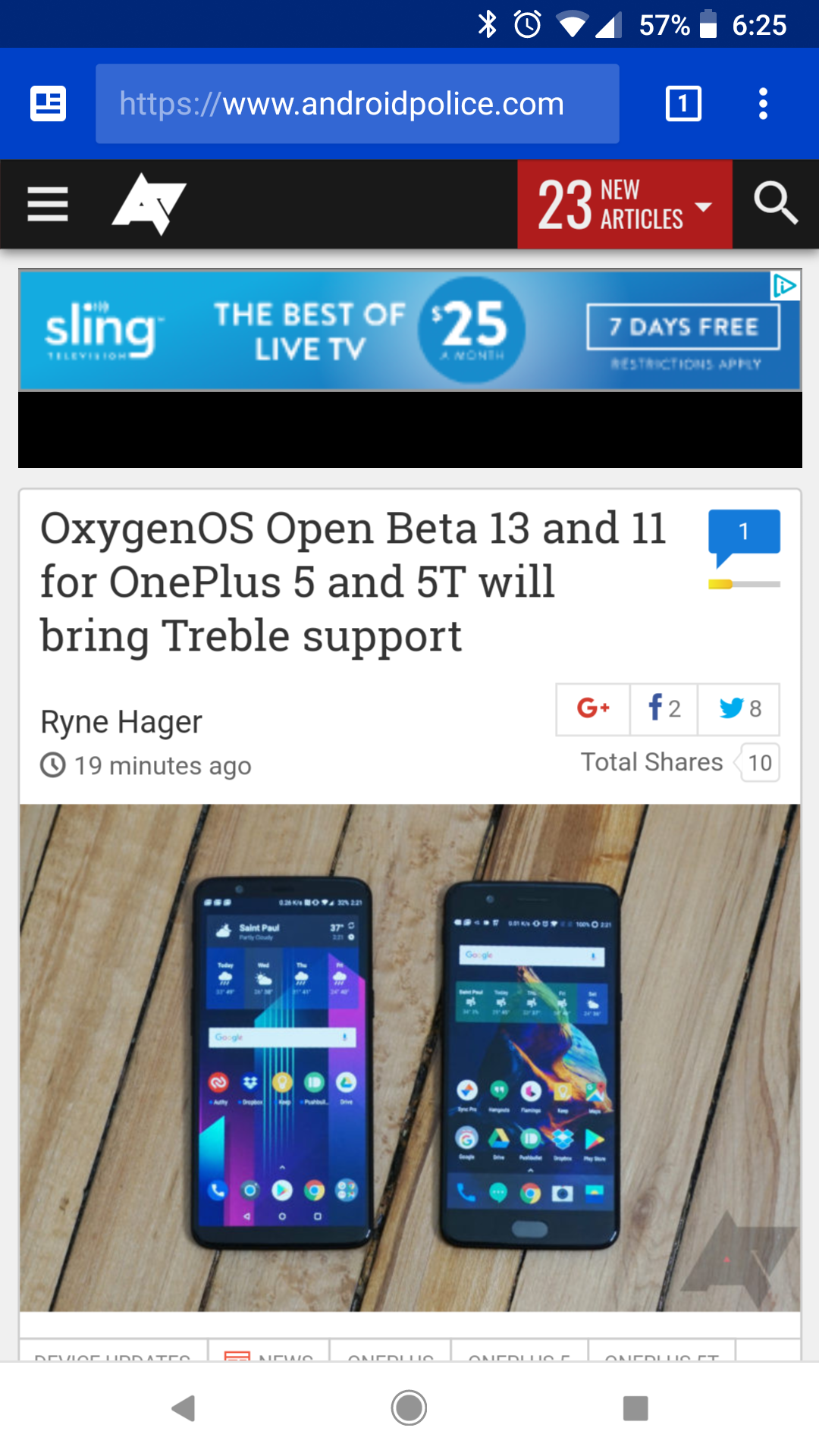 Google testing new home button designs for Chrome on Android