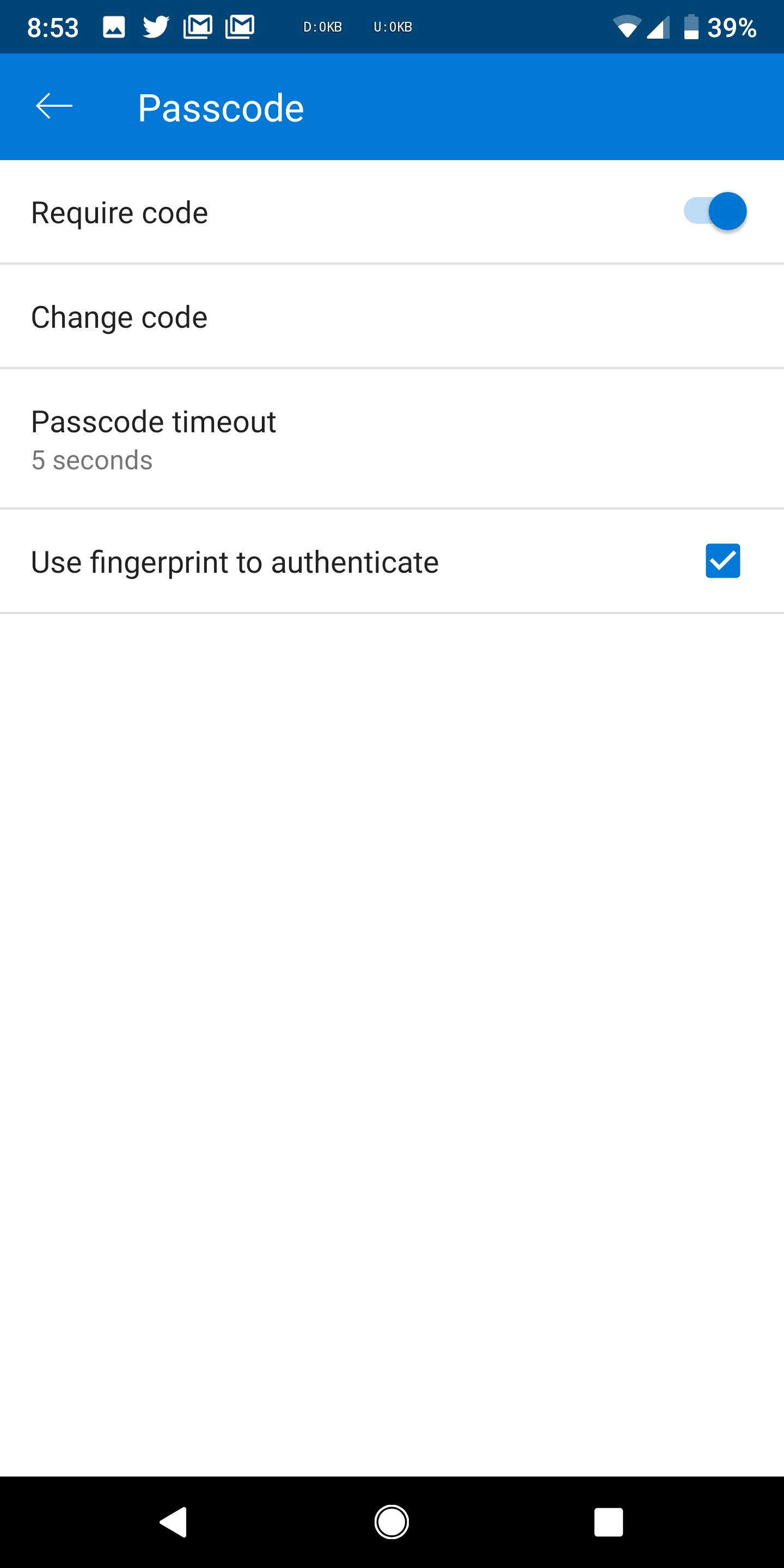 Microsoft OneDrive v5.14 adds fingerprint authentication [APK Download]