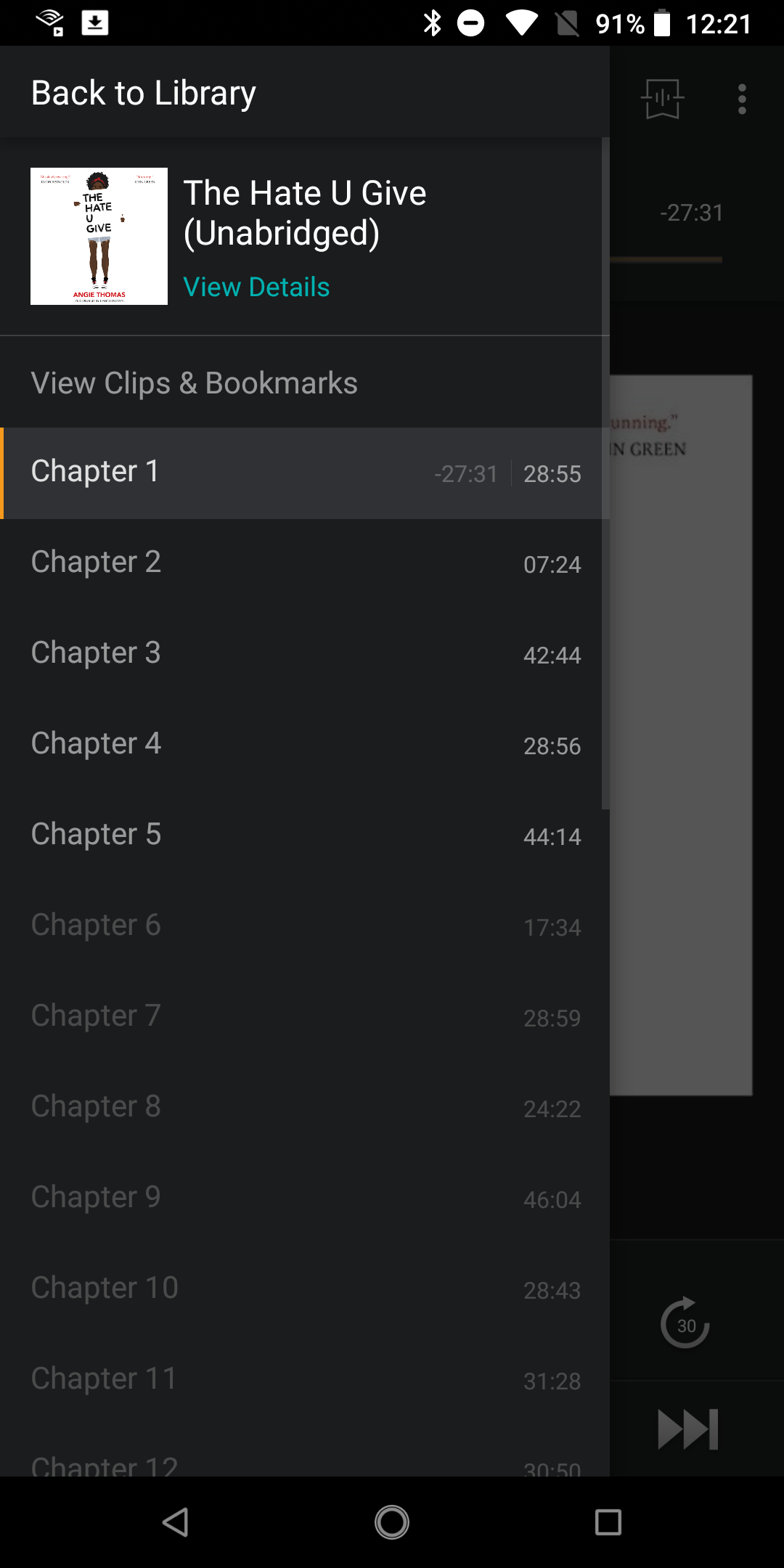 Audible app gets new UI via server-side update