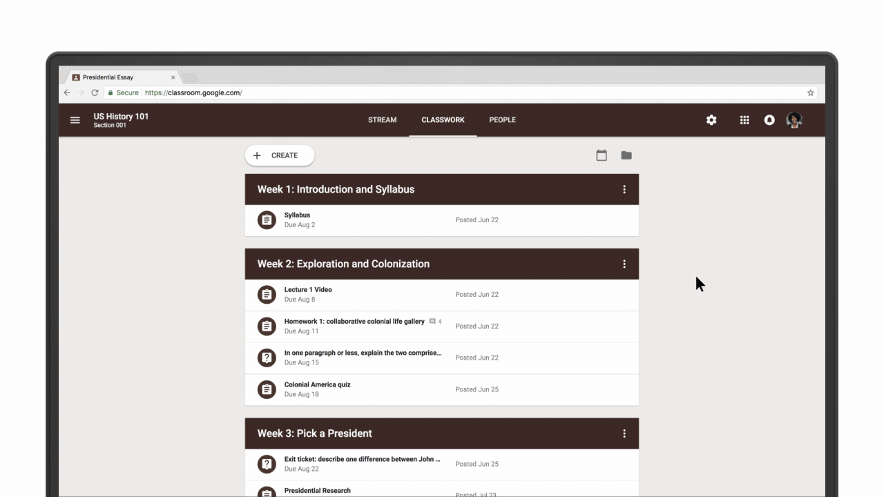 Google Classroom redesigned with new Classwork page for better ...