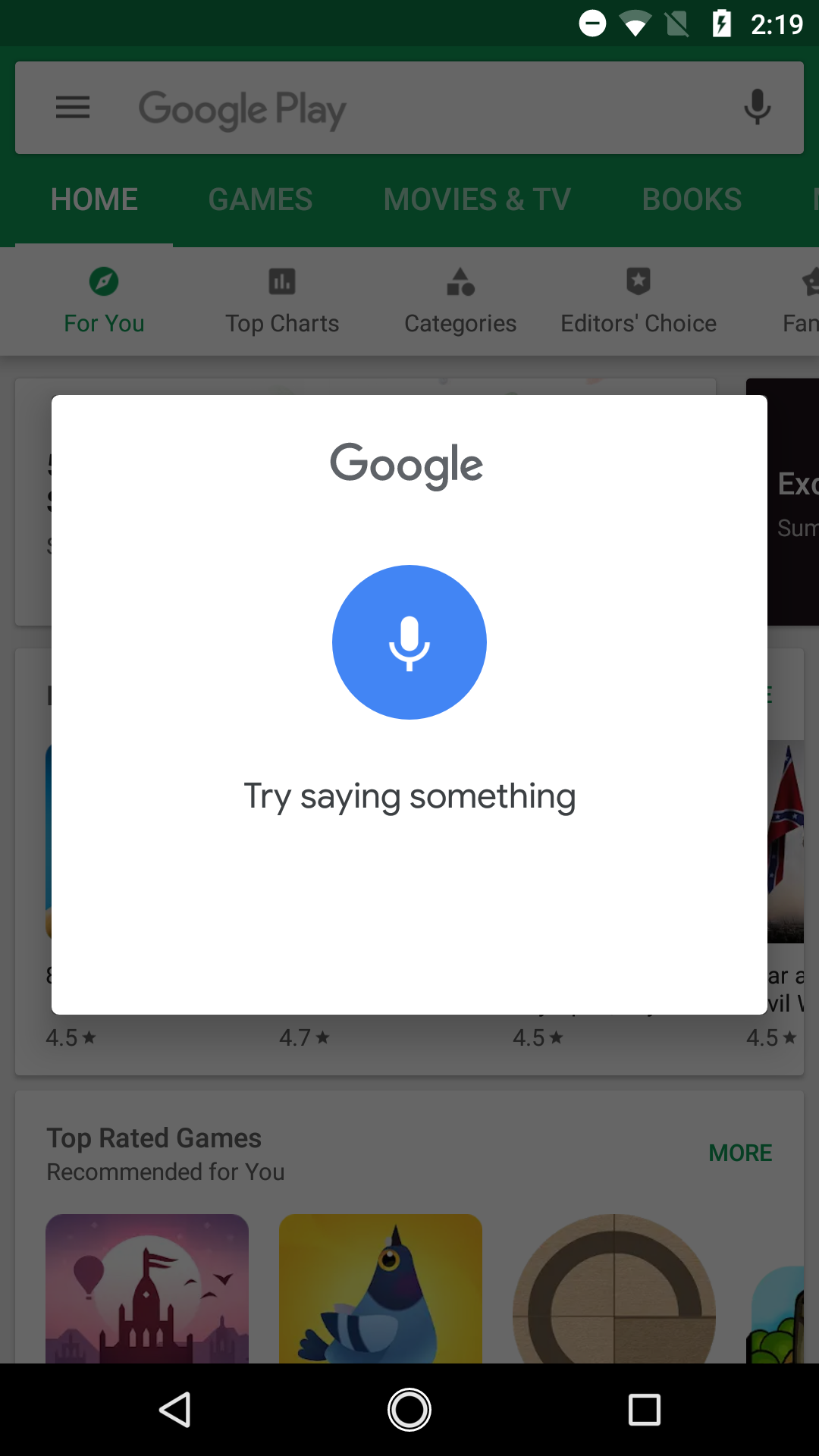 Google's speech input UI is getting a Material makeover