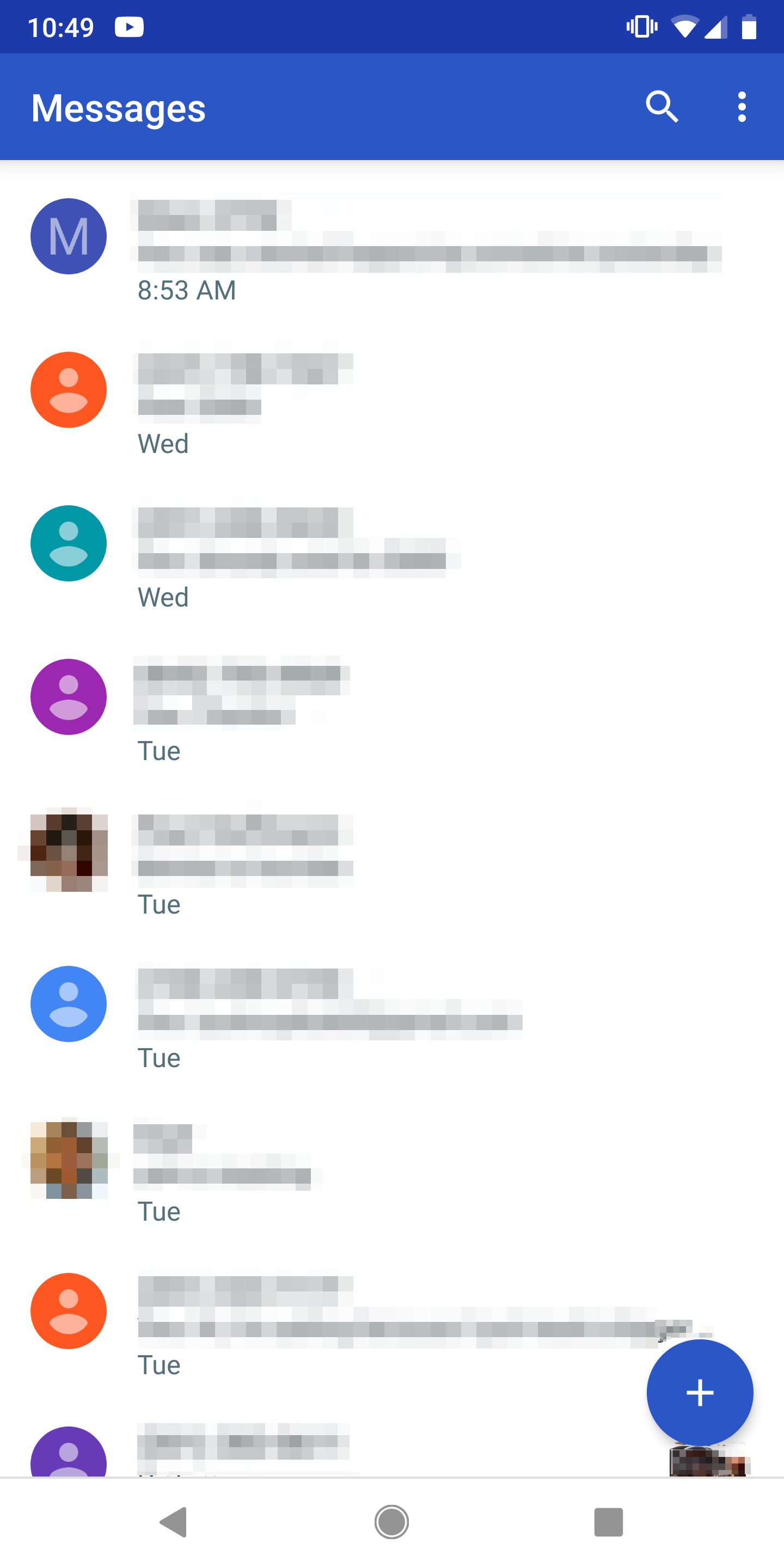 [Update: Back in v3.5.052] Android Messages v3.5 adds new Material UI ...