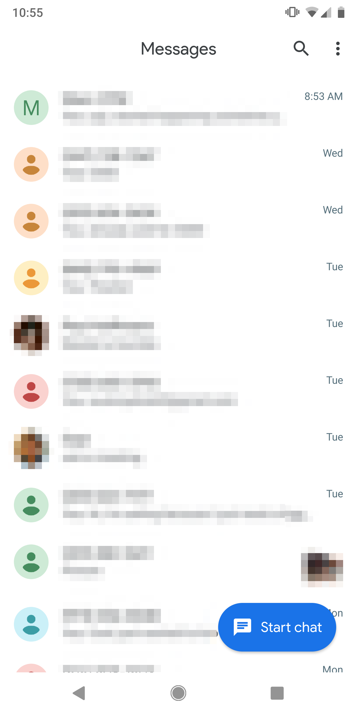 [Update: Back in v3.5.052] Android Messages v3.5 adds new Material UI ...