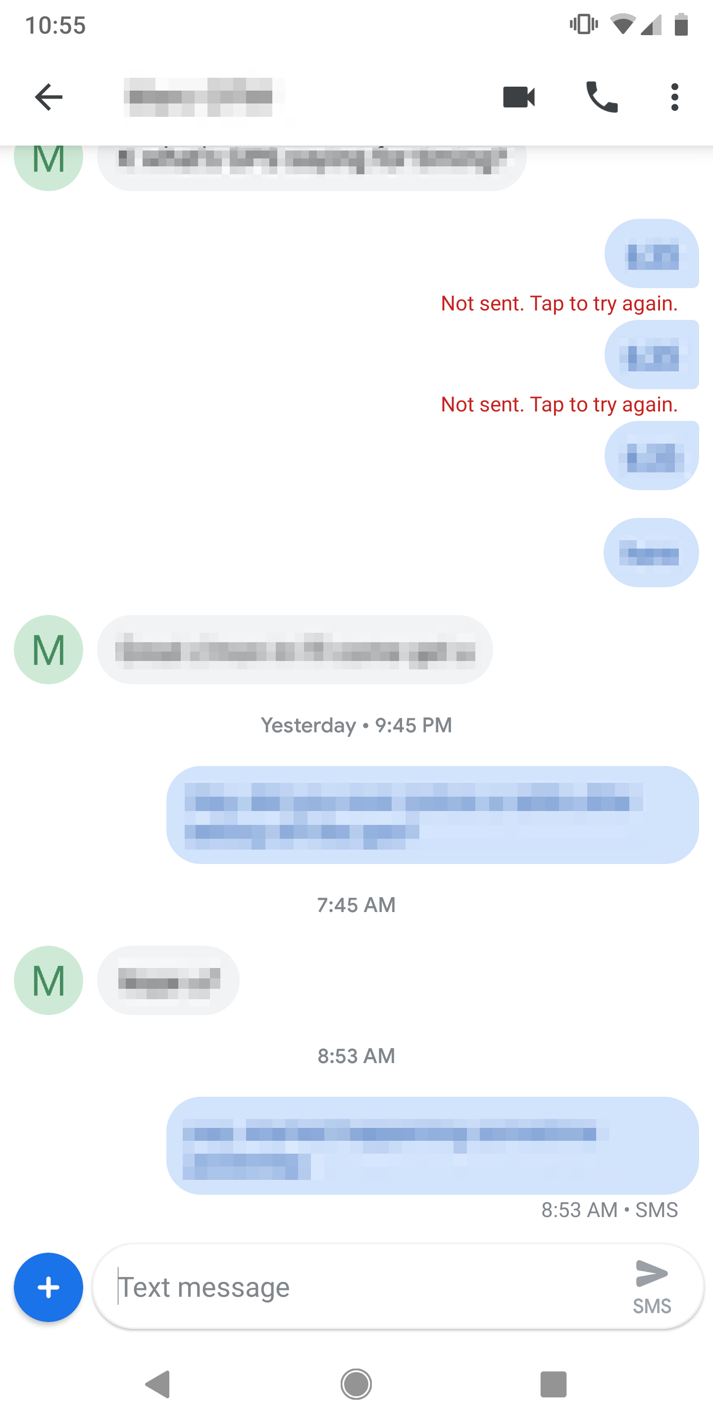 [Update: Back in v3.5.052] Android Messages v3.5 adds new Material UI ...