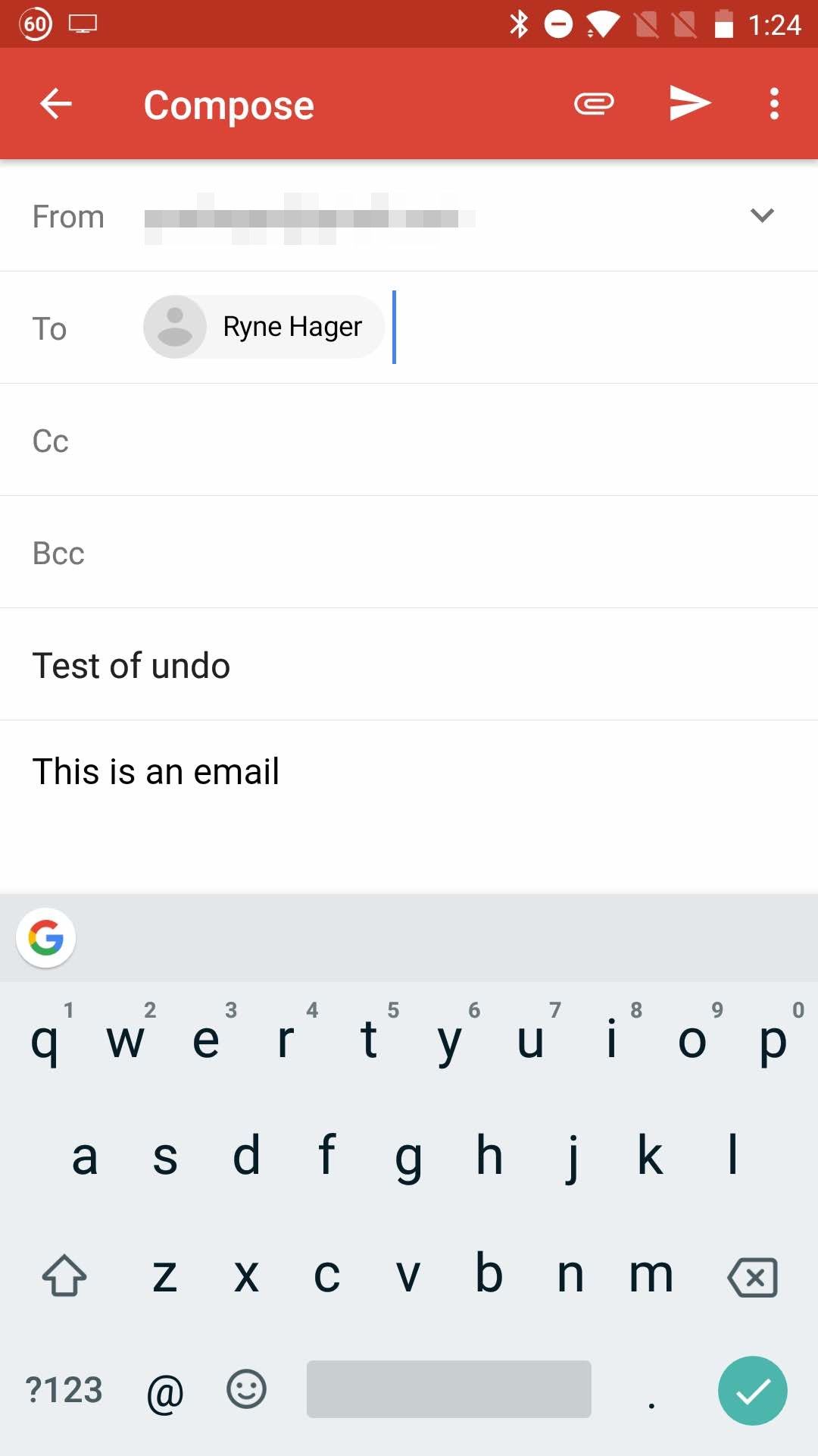 Gmail for Android can now undo sent emails Gmail for Android can now undo sent emails