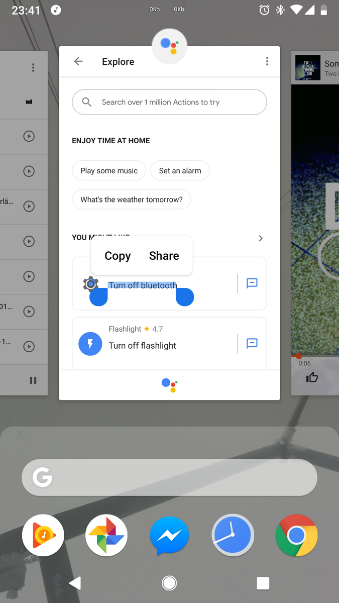 [Update: US English only] First-gen Pixel's Overview screen allows for ...