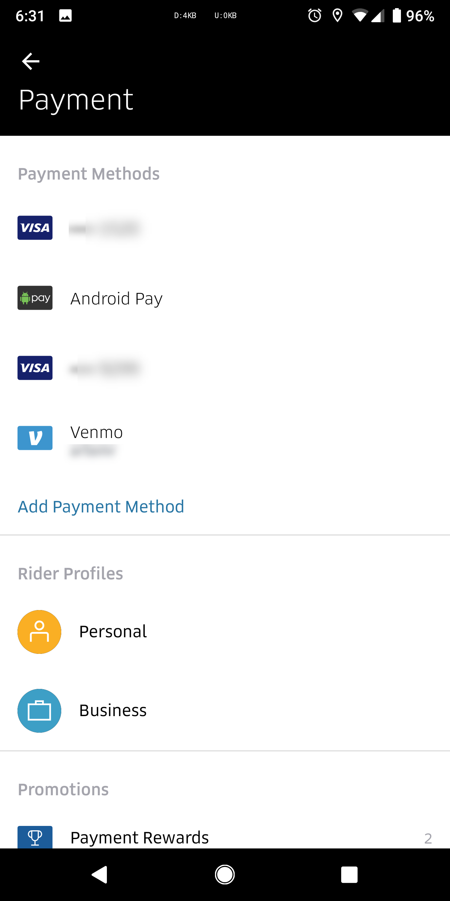Venmo can now be used to pay for Uber and Uber Eats