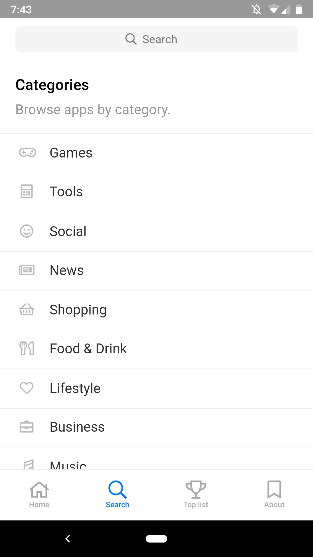 Appscope is a slick 'app store' for Progressive Web Apps