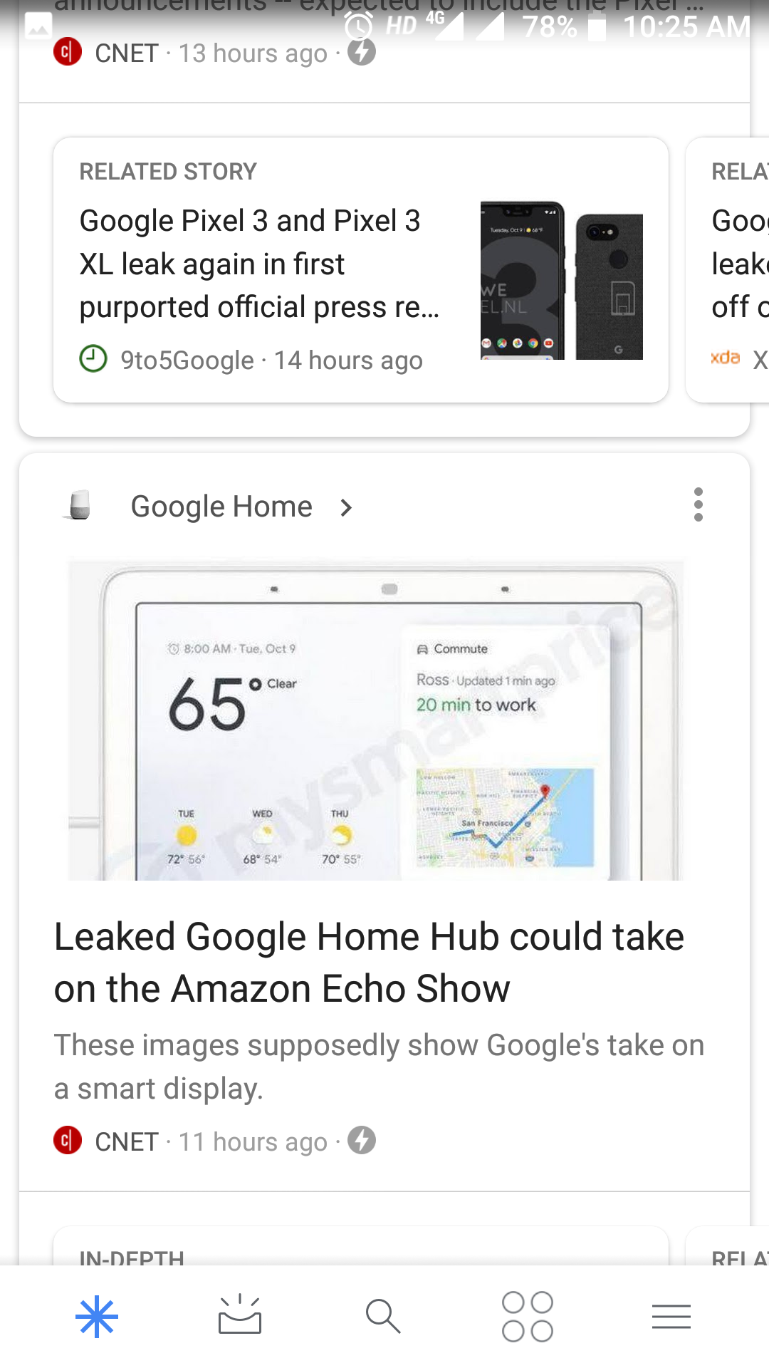 Google might rebrand the Feed to Discover, change its icon to an asterisk