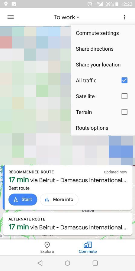 Google Maps is testing a combined Commute tab to replace Driving and ...