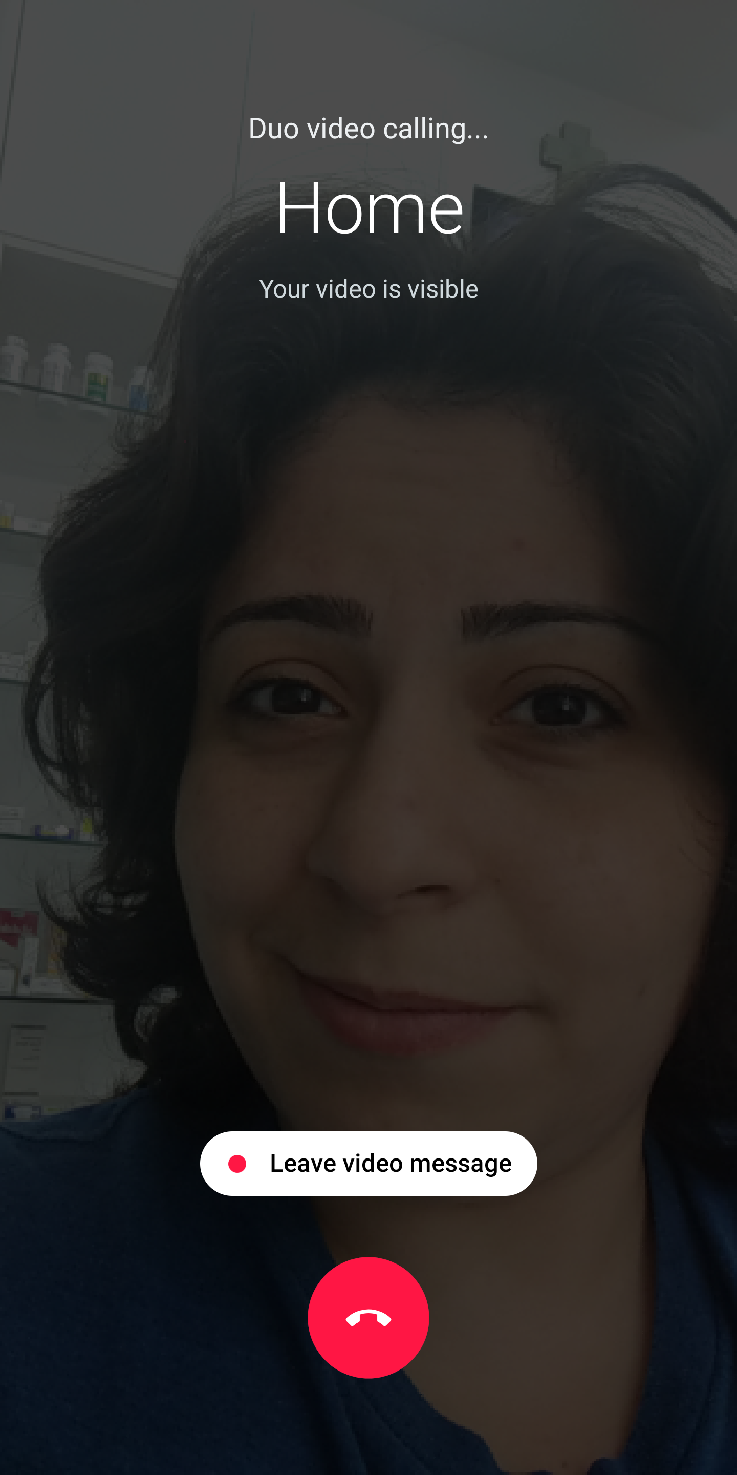 Tip: You can video call your Smart Display at home from your phone ...