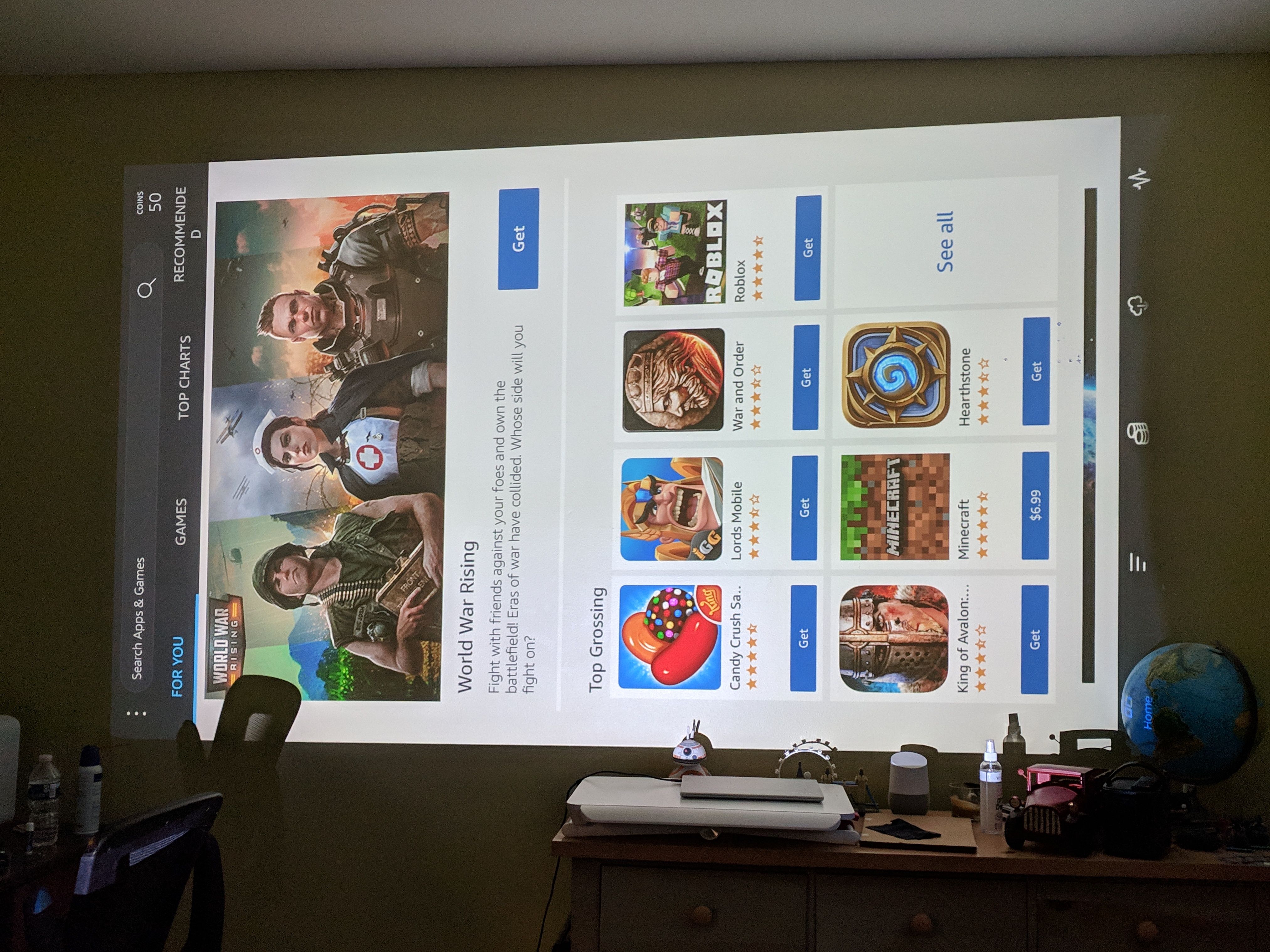 [Update: Bugs fixed] Optoma UHL55 Android projector review: There's no ...