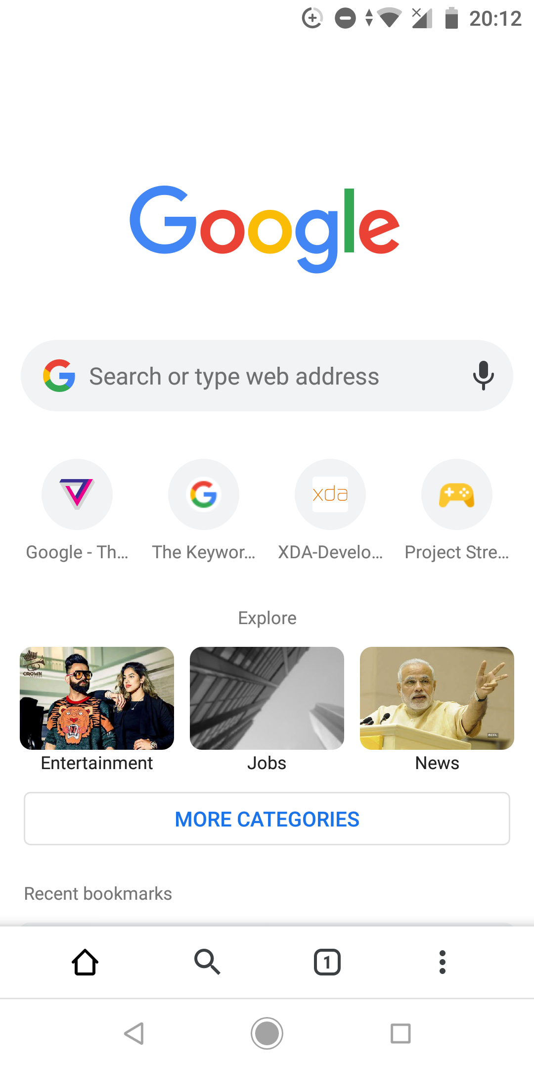 Google is testing a new "Explore" UI in Chrome's new tab page, can be ...