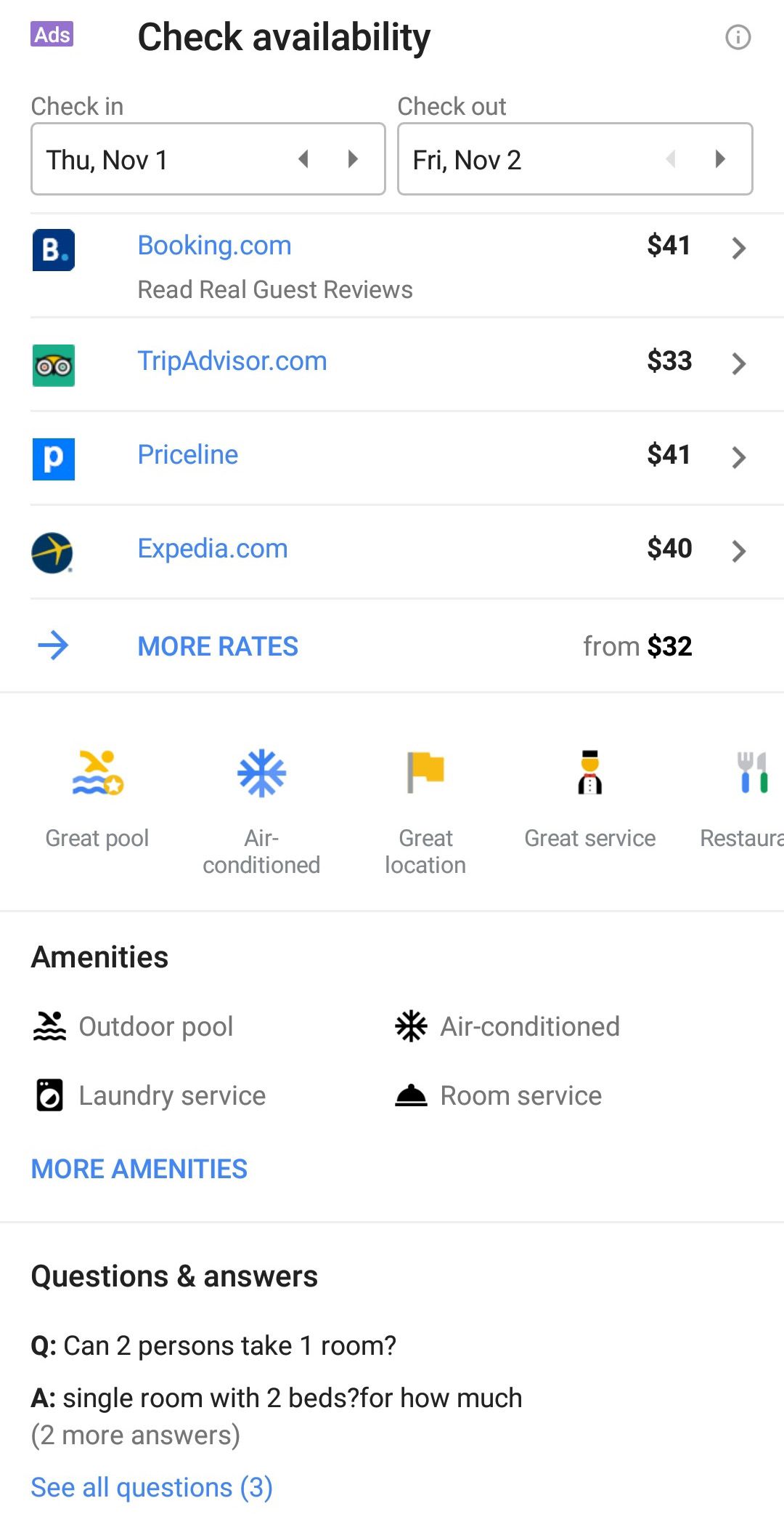 Google Maps overhauls hotel listings with price and location insights ...