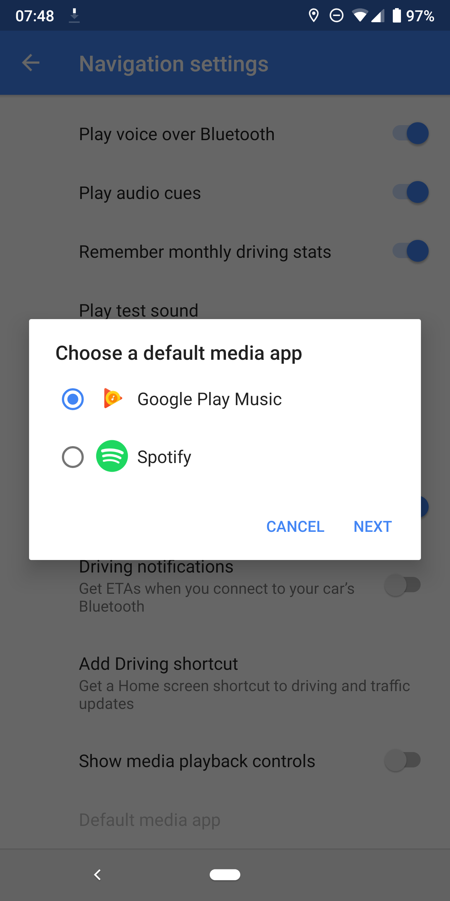 Google Maps music integration and Commute tab begin rolling out