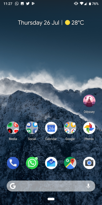 The Pixel Launcher from the Pixel 3 brings the Assistant button back ...
