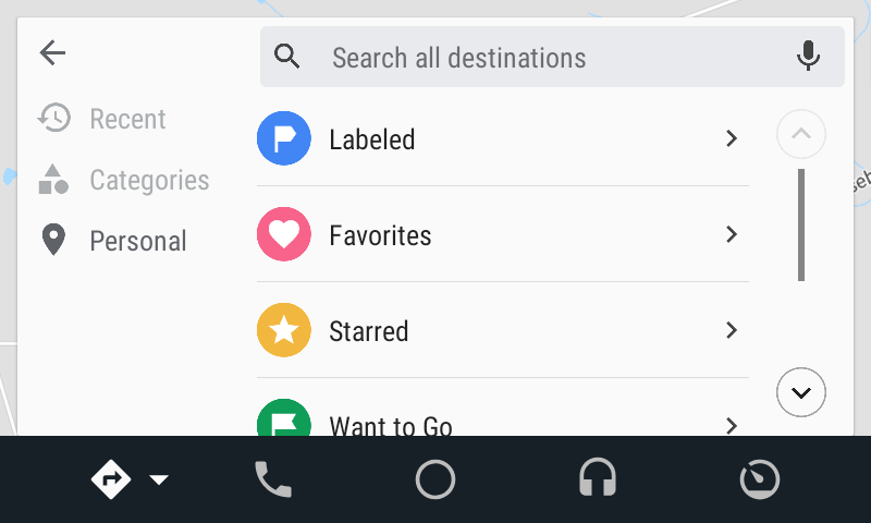 Maps on Android Auto is getting a new layout and Material makeover