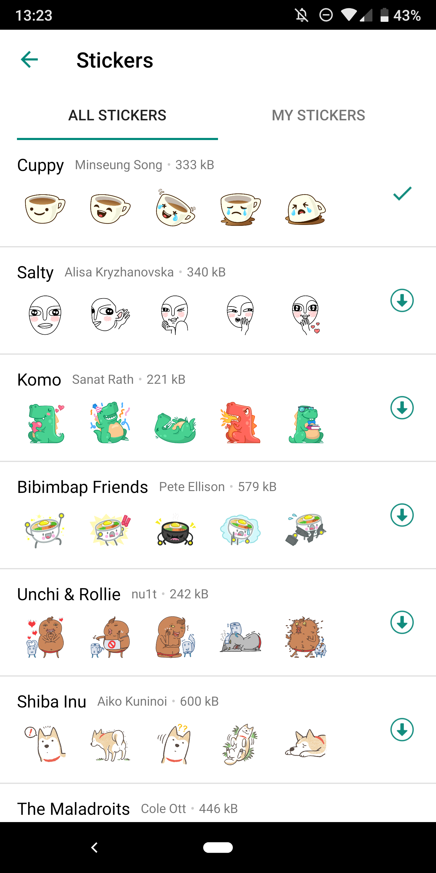 WhatsApp beta rolls out sticker packs