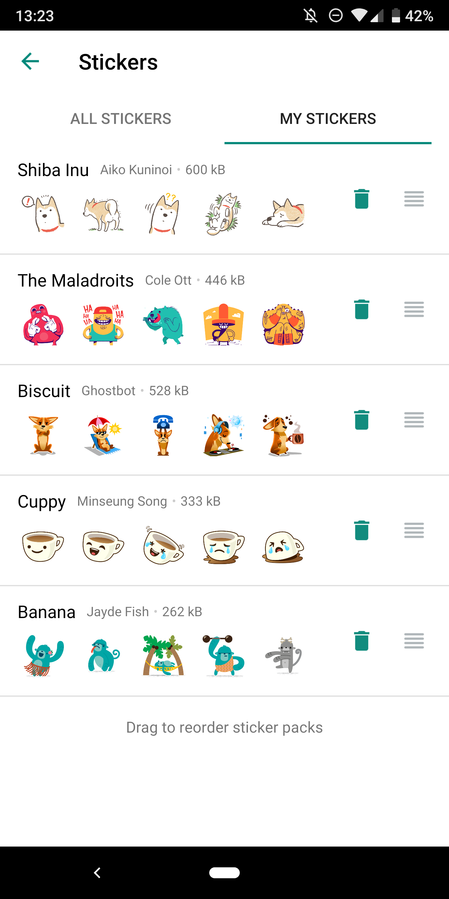 WhatsApp beta rolls out sticker packs