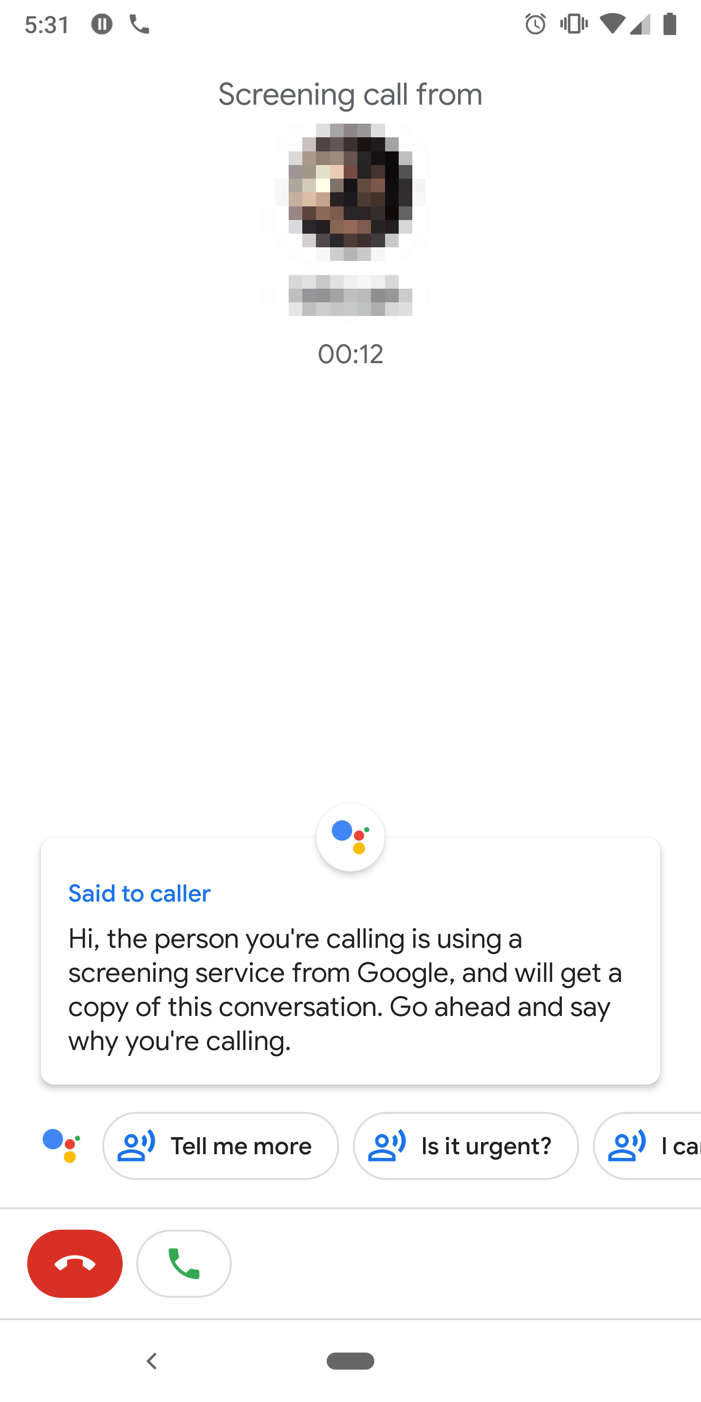 Call Screen is starting to hit some Pixel 2 and Pixel 2 XL phones