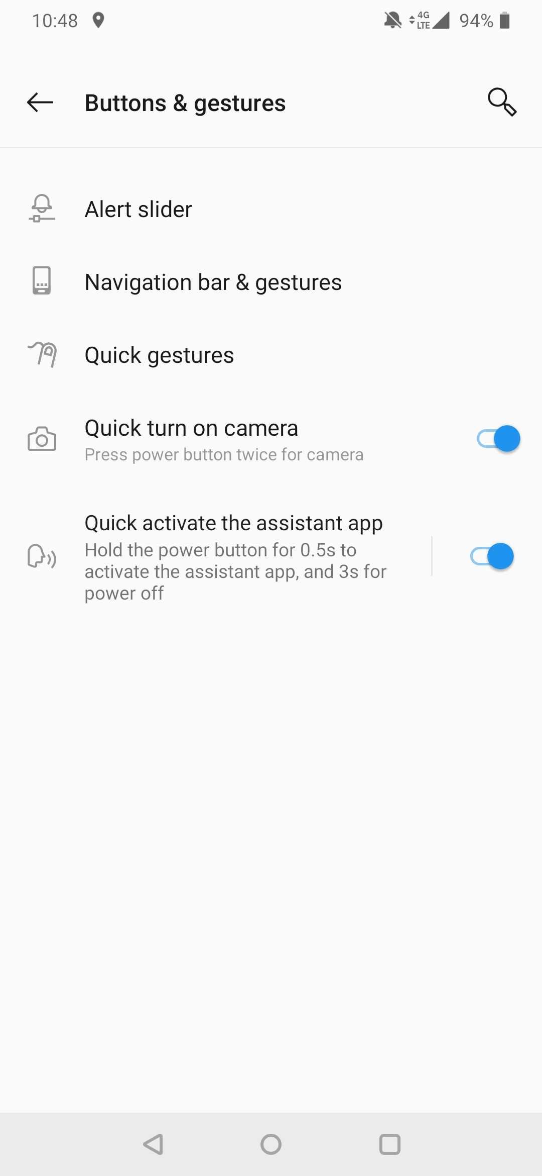 The T-Mobile OnePlus 6T's second update adds an Assistant power button ...
